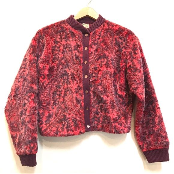 White Stag | Jackets & Coats | Vintage White Stag Paisley Faux Fur ...